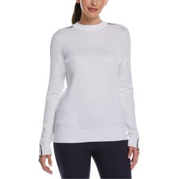 Callaway - Pullover Top f&uuml;r Damen, Stehkragen (Leuchtend Wei&szlig;)