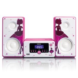 Lenco Micro Set Wecker Bluetooth&reg; FM Radio USB Aux-in Princess