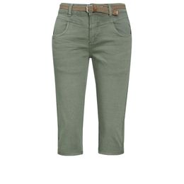 Gina Benotti Damen Capri-Jeans mit G&uuml;rtel