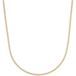 Collierkettchen Amor "Panzerkettengliederung" Gr. 50, gold (gelbgoldfarben), Halsketten, Damen, 50, Edelstahl, B: 2,2mm, B:2,2mm