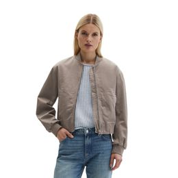 Marc O'Polo Outdoorjacke MARC O'POLO "aus reiner Bio-Baumwolle", Damen, Gr. 44, chalky braun, Obermaterial: 100% Baumwolle. Futter: 100% Baumwolle, unifarben, regular fit, Rippb&uuml;ndchen, Jacken Outdoorjacke
