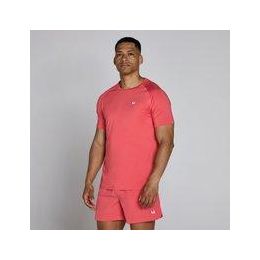 Myprotein MP Herren Training Kurzarm-T-Shirt &ndash; Karminrot - XS