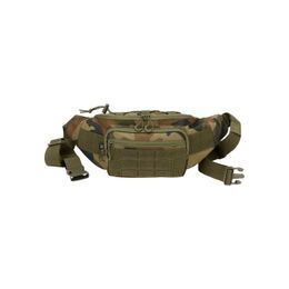 Bauchtasche Brandit "Brandit Unisex Waistbeltbag Molle", Gr. onesize, woodland, Polyester, unifarben, Taschen