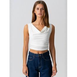 Funktionstop ITS MAY "ITS MAY Top Dahlia", Damen, Gr. XS, wei&szlig;, Obermaterial: 95% Polyester, 5% Elasthan, Tops