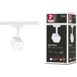 Paulmann Schienensystem-Leuchten "URail LED Schienenspot Muri 240lm 4W 3000K 230V Signalwei&szlig;", wei&szlig;, H: 14cm, 1 Stk., Leuchten