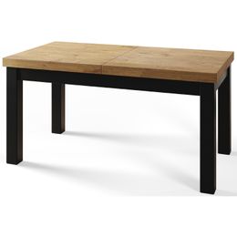 RECHTECKIGER Esstisch Ausziehbar &ndash; Moderner Wohnzimmertisch K&uuml;chentisch und Esszimmertisch &ndash; Tisch mit Holzbeinen, Ma&szlig;en von 140 &ndash; 180 cm &ndash; Lancelot