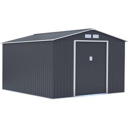 METALL-GARTENHAUS vegas Grau