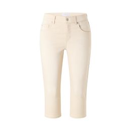 Bequeme Jeans AENGELS "AENGELS Anacapri", Damen, Gr. 36, Normalgr&ouml;&szlig;en, light beige used, 89% Baumwolle, 8% Polyester, 3% Elasthan, unifarben, Jeans