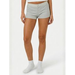 Shorts ITS MAY "ITS MAY Shorts Basic", Damen, Gr. XS/S, US-Gr&ouml;&szlig;en, grau, Obermaterial: 95% Baumwolle, 5% Elasthan, Hosen Shorts