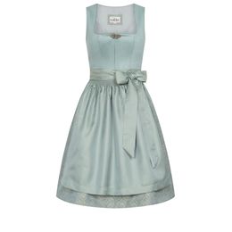N&uuml;bler Dirndl N&Uuml;BLER "Dirndl Mini Gerlinde", Damen, Gr. 36, EURO, blau, Obermaterial: 100% Polyester PES., Kleider