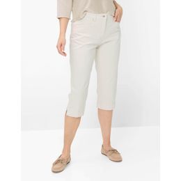 Damen 5-Pocket-Jeans "Style CAREN CAPRI"wei&szlig;, Gr. 50, RAPHAELA BY Brax, Denim/Jeans, 78% Baumwolle, 18% Polyester, 4% Elasthan, Jeans