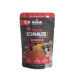 Bosch Freshe Schnauze Rind mit Hirse & Rote Bete Hunde-Nassfutter ohne Zuckerzusatz 8x250 g