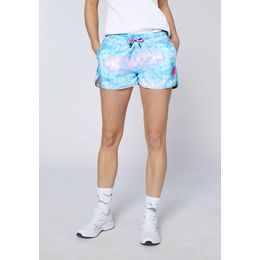 Badeshorts Chiemsee, Damen, Gr. L (40), bunt (tropical breeze), Polyester, Badehosen Badeshorts