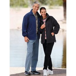 Fleecejacke CLASSIC, Damen, Gr. 36/38, schwarz, 100% Polyester, unifarben, Jacken Fleecejacke