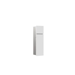 Emco Asis Pure Unterputz WC-B&uuml;rstengarnitur 975551303 Unterputz, WC-Modul, 170x600 mm, Anschlag rechts, wei&szlig; matt