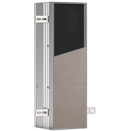 Emco Asis Plus B&uuml;rstengarnitur Modul 975611009 Anschlag rechts/links, Unterputzmodul, befliesbar