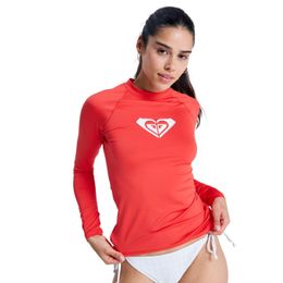 Sporttop Roxy "Whole Hearted", Damen, Gr. L, hibiscus, Obermaterial: 84% Polyester, 16% Elasthan., Tops Sporttop