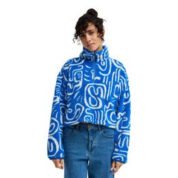 Wollpullover Billabong "Holiday", Damen, Gr. L, blau, Obermaterial: 100% Polyester., Pullover