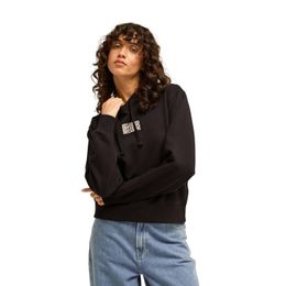 Hoodie Billabong "Family", Damen, Gr. L, schwarz, Obermaterial: 55% Baumwolle, 25% Baumwolle, 20% Polyester., Sweatshirts Hoodie