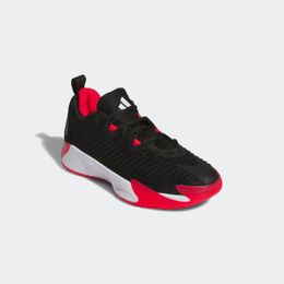 Basketballschuh adidas Performance "ADIDAS INITIATION", Damen, Gr. 48, wei&szlig; (core schwarz, cloud wei&szlig;, pure ruby), Schuhe