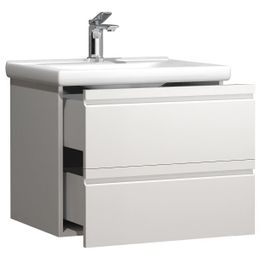 Waschtisch Vcm "2-tlg. Waschplatz Waschtisch Dreht&uuml;ren Silora L", wei&szlig;, B:60cm T:46cm, Waschtische, Waschtisch