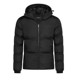 Winterjacke Soulstar "Pufferjacke mit Kapuze - Steppjacke", Herren, Gr. XL, schwarz, Obermaterial: 100% Polyester PES., Jacken Winterjacke