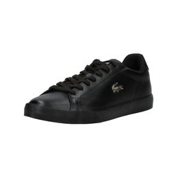 Sneaker Lacoste "Lacoste Sneaker Leder", Herren, Gr. 42, schwarz, Leder, Schuhe Sneaker