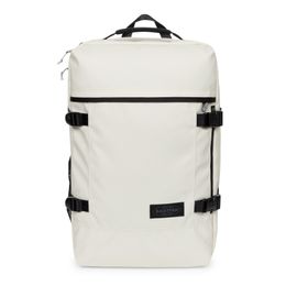 Weichgep&auml;ck-Trolley Eastpak "TRAVELPACK Tarp", Gr. B/H/T: 33cm x 51cm x 23cm 42 l, wei&szlig; (beige), Polyester, unifarben, Koffer, Unisex Reisegep&auml;ck, Duffle-Tasche, Freizeitrucksack mit Tragegriffen