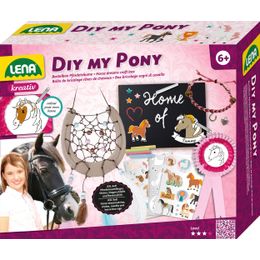 Kreativset LENA "DIY My Pony", bunt, Kreativsets, Kinder, Kunststoff