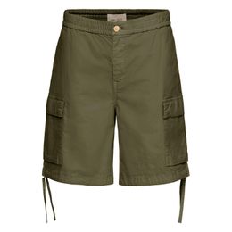 Cargoshorts Blend "Cargoshorts BHMaxim", Herren, Gr. M, N-Gr, gr&uuml;n (dusty olive), Obermaterial: 98% Baumwolle CO. 2% Elasthan EL., Hosen