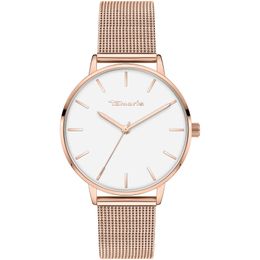 Quarzuhr Tamaris "TT-0003-MQ", ros&eacute;goldfarben, Armbanduhren, Damen, Quarzuhr, Armbanduhr, Damenuhr, Edelstahlarmband, analog