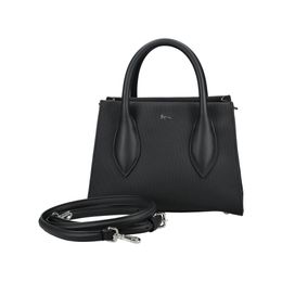 Henkeltasche Lacoste "Lacoste Taschen Lederimitat", Damen, Gr. onesize, schwarz, Lederimitat, Taschen