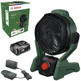 Bosch Home and Garden Standventilator BOSCH HOME & GARDEN "UniversalFan 18V-1000", gr&uuml;n, B:31cm H:42cm T:25cm, Ventilatoren, inkl. Akku und Ladeger&auml;t