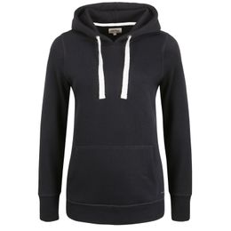Kapuzenpullover oxmo "Hoodie OXOlive", Damen, Gr. S, schwarz, Obermaterial: 80% Polyester PES. 20% Baumwolle CO., Sweatshirts Kapuzenpullover