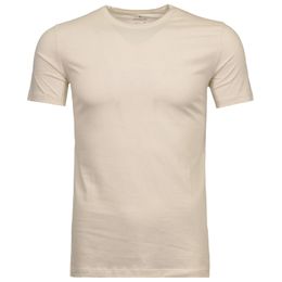 T-Shirt Ragman, Jungen, Gr. XXL, beige (ecru), Jersey, Baumwolle, slim fit, Rundhals, Shirts T-Shirt