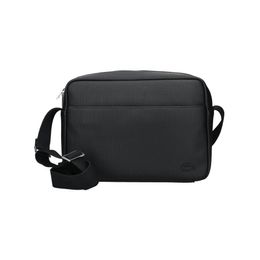 Umh&auml;ngetasche Lacoste "Lacoste Taschen Lederimitat", Damen, Gr. onesize, schwarz, Lederimitat, Taschen Umh&auml;ngetasche
