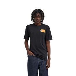 T-Shirt Element "Timber Canned", Jungen, Gr. L, gelb (flint schwarz), Obermaterial: 100% Baumwolle., Shirts T-Shirt