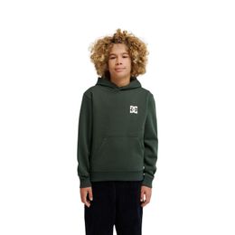 Hoodie DC Shoes "Pushing Forward", Jungen, Gr. 12(148-156cm), gr&uuml;n (deep forest), Obermaterial: 55% Baumwolle, 25% Baumwolle, 20% Polyester., Sweatshirts Hoodie