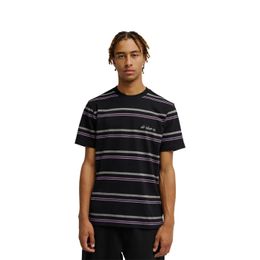 T-Shirt DC Shoes "Sheriff Stripe", Jungen, Gr. L, schwarz, Obermaterial: 100% Baumwolle., Shirts T-Shirt