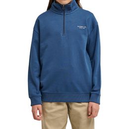 Sweatshirt Element "Element Co", Jungen, Gr. 10(140-148cm), blau (schwarz denim), Obermaterial: 70% Baumwolle, 30% Baumwolle., Sweatshirts Sweatshirt