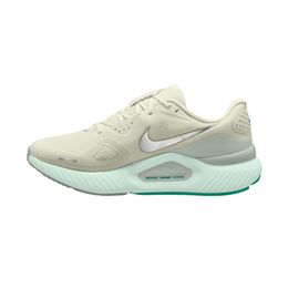 Laufschuh Nike "Structure 26", Damen, Gr. 42, beige (sea glass, metallic silber, light silber), Synthetik, Textil, Schuhe Laufschuh