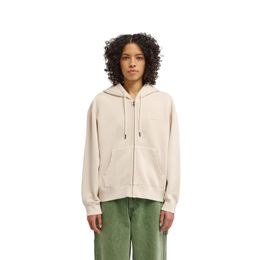 Hoodie Element "Lowcase Pigment", Damen, Gr. L, beige (oat milk), Obermaterial: 50% Baumwolle, 30% Baumwolle, 20% Polyester., Sweatshirts Hoodie