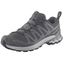 Trailrunningschuh Salomon "XA PRO 3D V9", Herren, Gr. 41, schwarz gull gray, cloudburst, asphalt, Synthetik, Textil, Schuhe, dunkelgrau