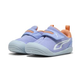 Sneaker Puma "Kitten Mesh Sneakers Kinder", Kinder, Gr. 27, intense lavender melon glow lila orange, Obermaterial: Synthetik, Textil. Futter: Textil. Innensohle: Textil. Laufsohle: Gummi, Schuhe Sneaker