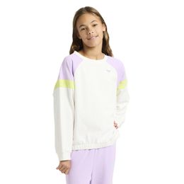 Sweatshirt Roxy "Swell Spirit", M&auml;dchen, Gr. 10(140-148cm), coconut milk, Obermaterial: 60% Baumwolle, 40% Polyester., Sweatshirts Sweatshirt