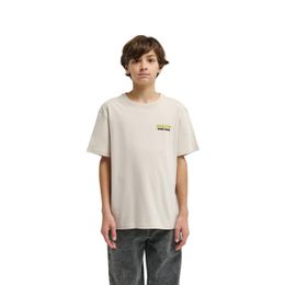 T-Shirt Element "Feel Power", Jungen, Gr. 10(140-148cm), beige (oat milk), Obermaterial: 100% Baumwolle., Shirts T-Shirt