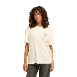 T-Shirt Billabong "Catching Waves", Damen, Gr. L, wei&szlig;, Obermaterial: 70% Baumwolle, 30% Baumwolle., Shirts T-Shirt