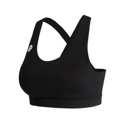 Sporttop YEAZ "Top ICONE", Damen, Gr. L, schwarz, Obermaterial: 87% Nylon NY. 13% Elasthan EL., Tops Sporttop