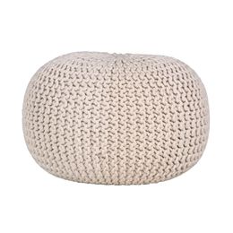 Gutmann Hocker Cotton Ball Creme Durchmesser 55 cm