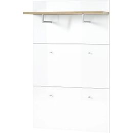 Germania Garderobenpaneel 3973 242 Navarra Eiche Nb./wei&szlig;